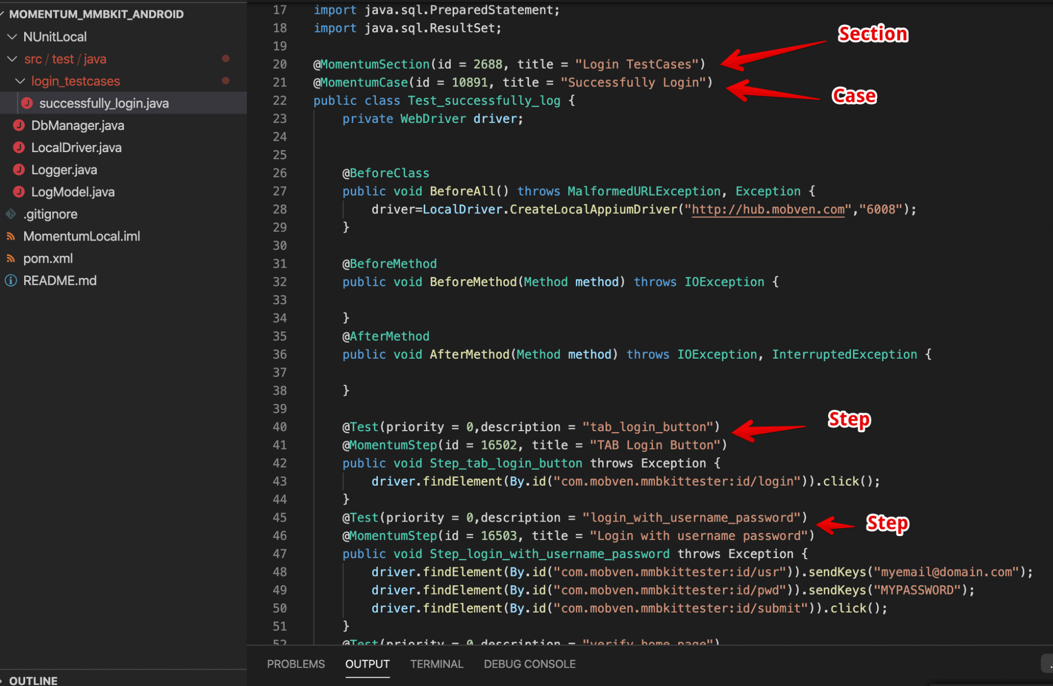 Integrate Momentum Suite Automate With Vs Code Extension Momentum Suite